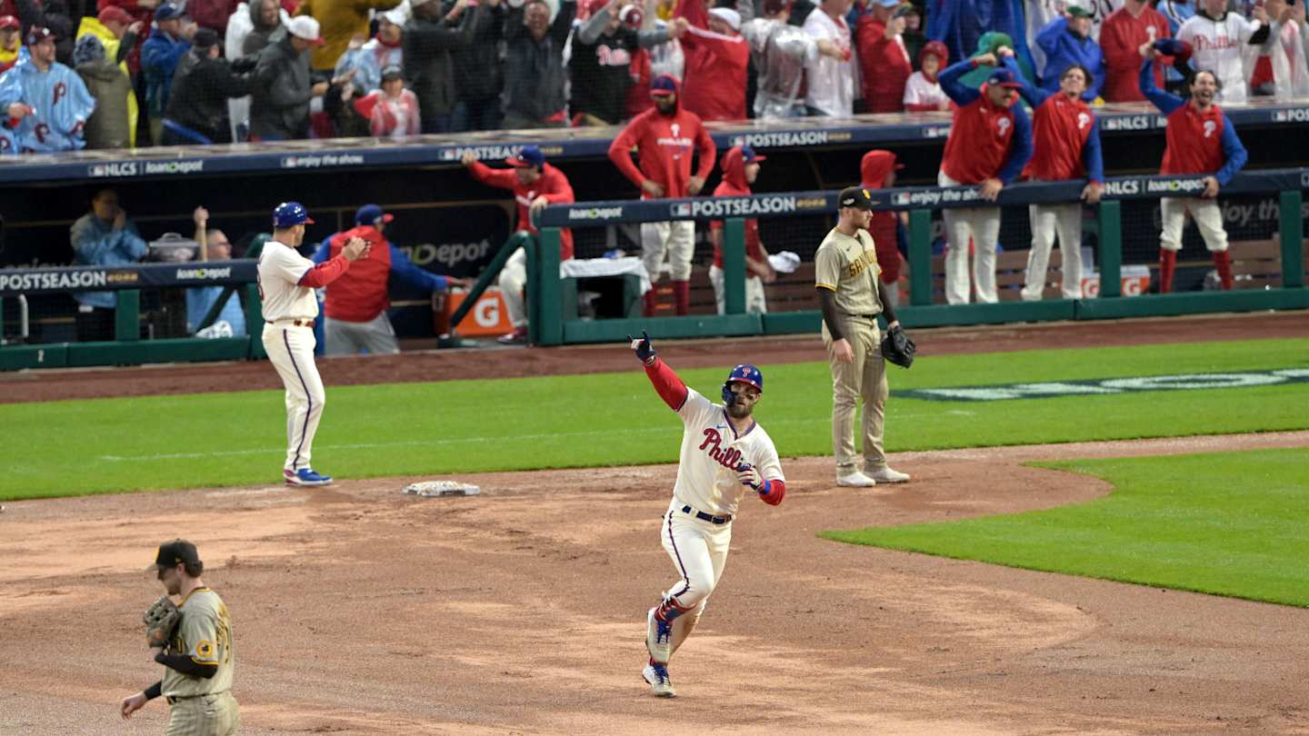 Bryce Harper’s teammate on World Series-securing HR: ‘MV3’ Video ...