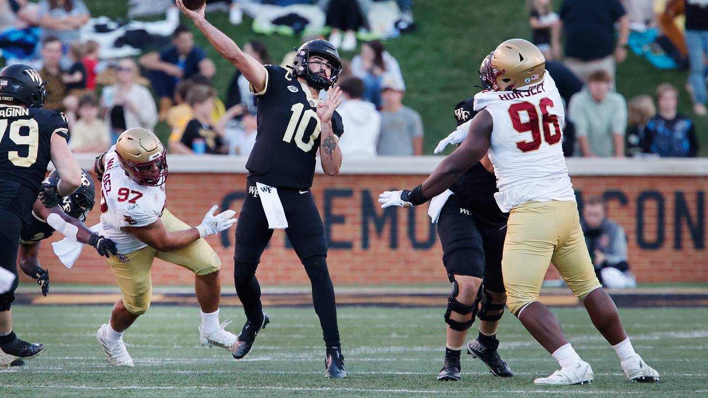 Wake Forest's Sam Hartman named ACC QB of the Week - Sports Illustrated ...