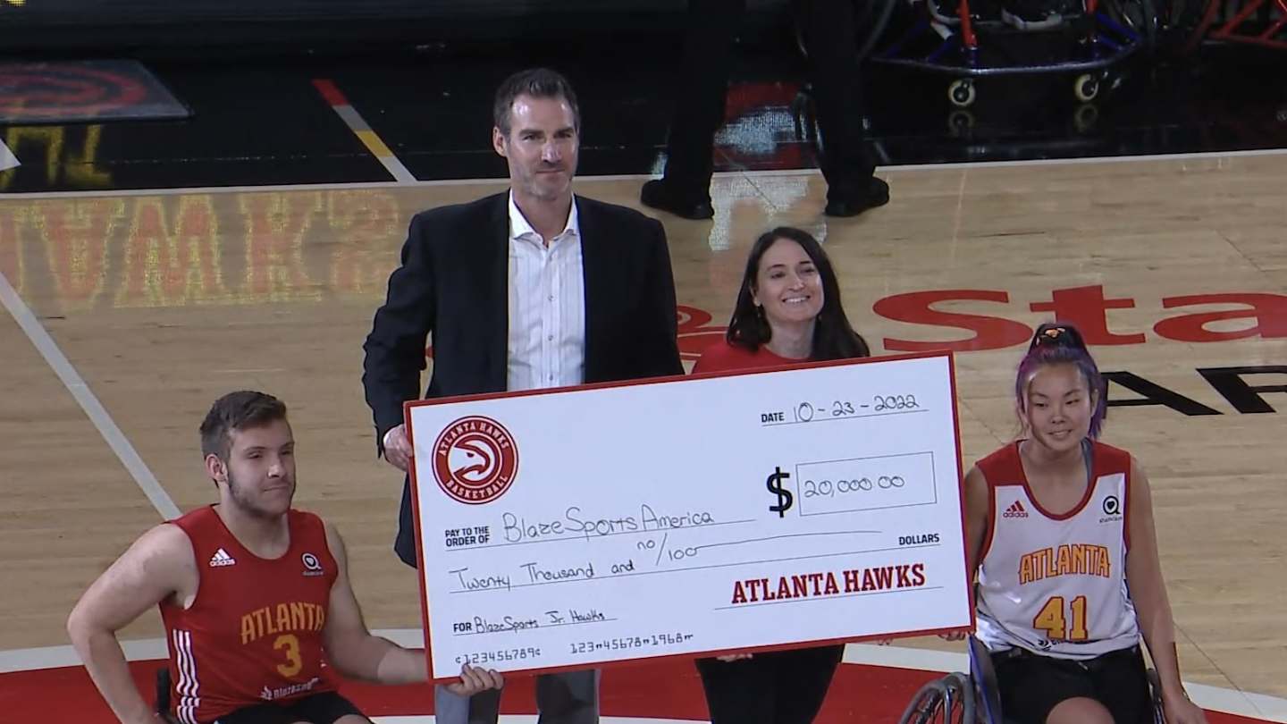 Hawks Foundation Supports BlazeSports America’s Jr. Hawks Wheelchair ...