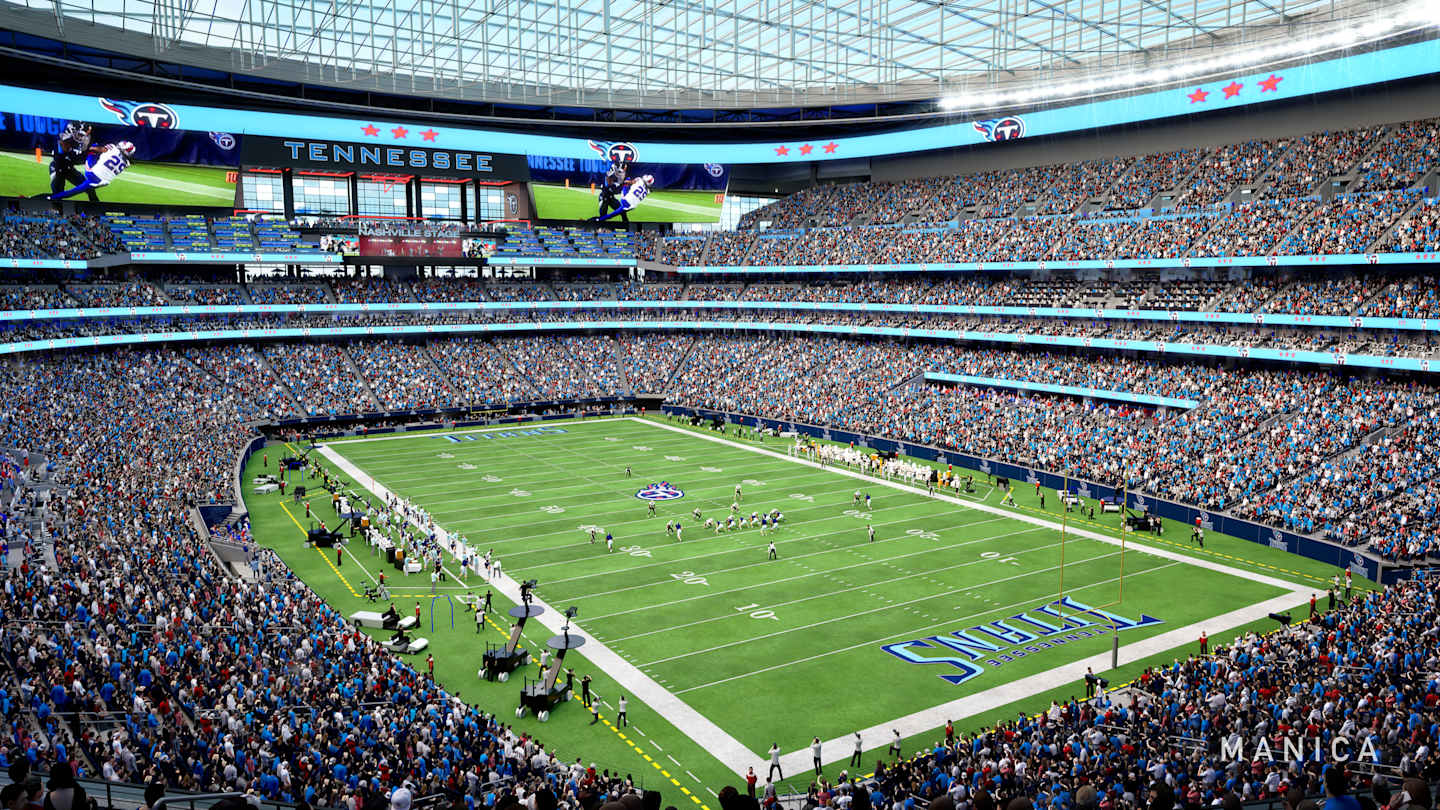 Titans, Tennessee, and Nashville Break Ground on New Nissan Stadium ...