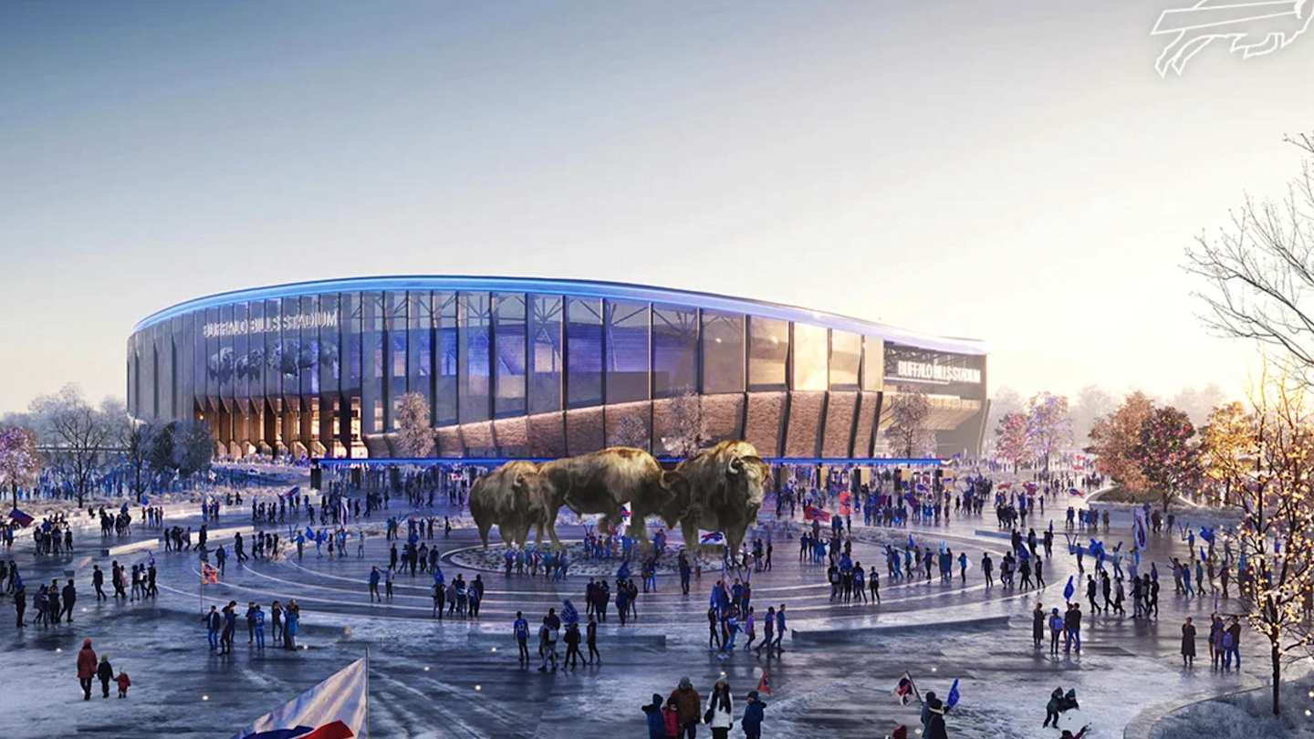 Buffalo Bills New Look: Unveiling of Stadium - First Renderings ...