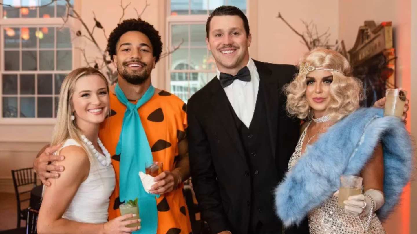 Josh Allen Halloween Party: PHOTOS from Buffalo Bills Bye-Week Get ...