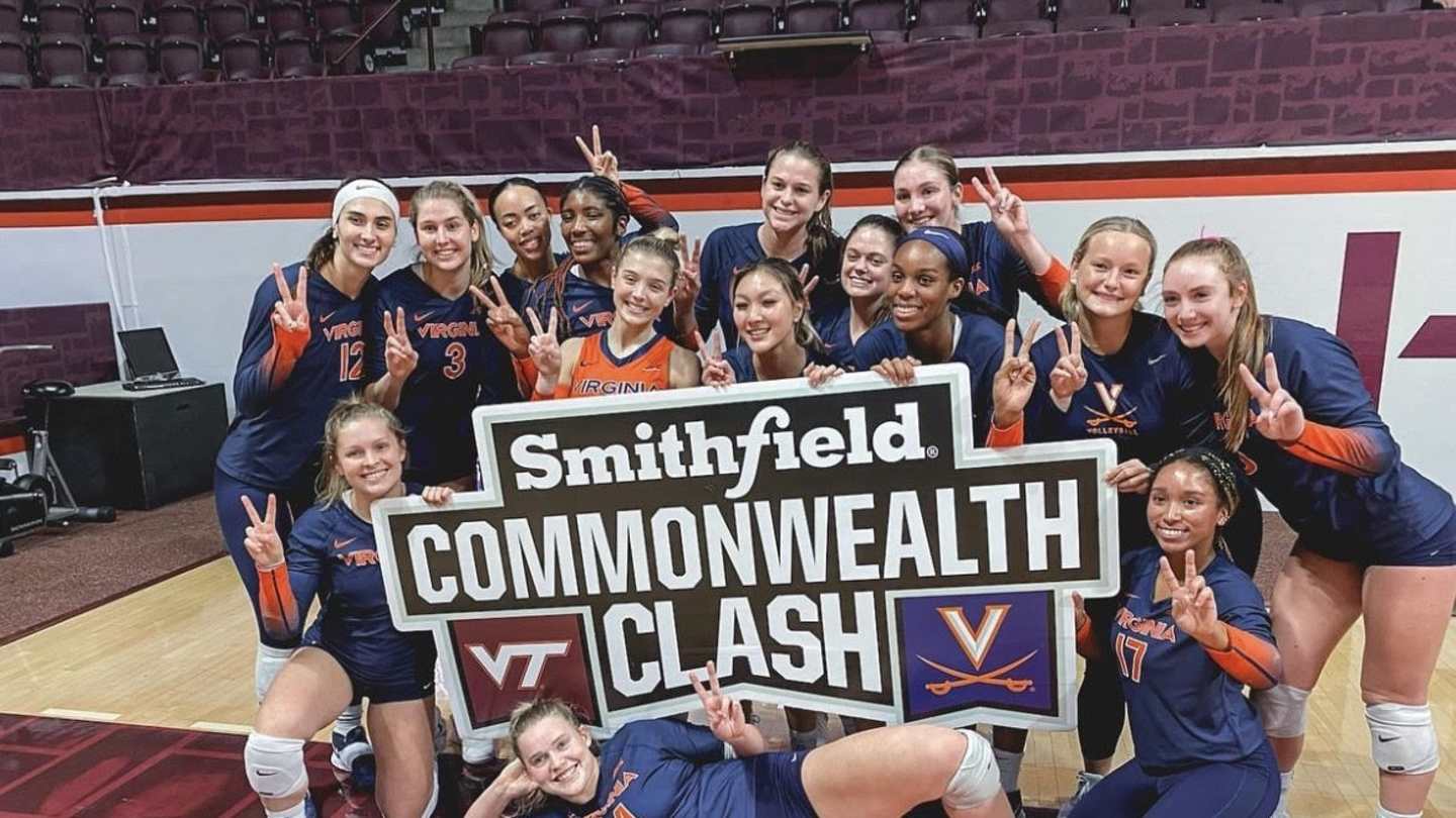 Virginia Volleyball Earns Dramatic Five-Set Victory at Virginia Tech ...
