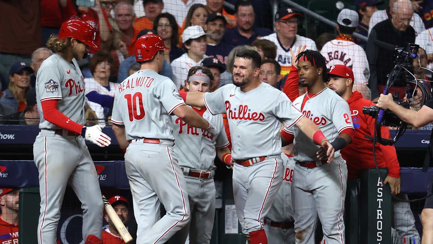 Phillies Take 1-0 World Series Lead, Win First World Series Game Since ...