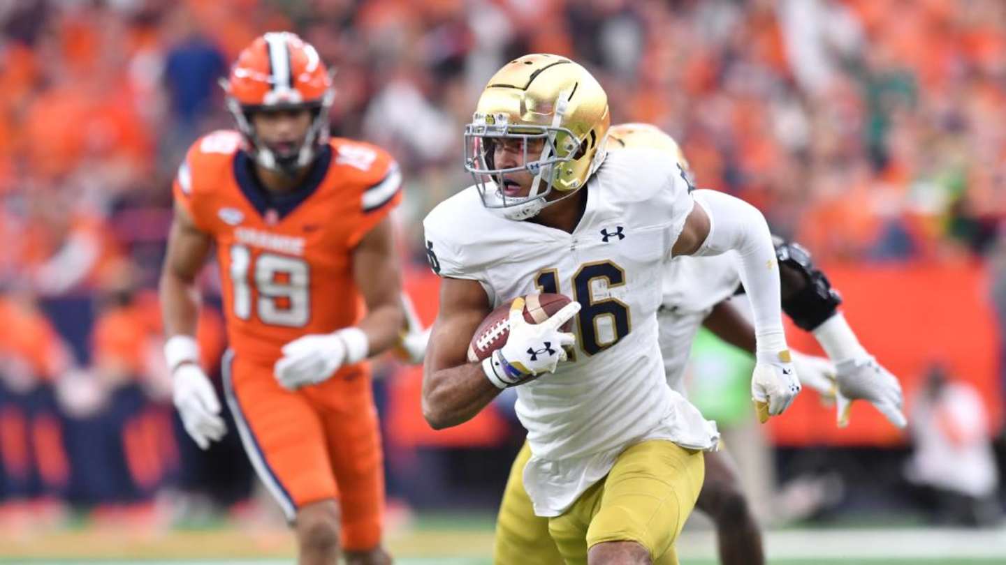 Brandon Joseph's Interception Sparks Notre Dame Victory - Sports ...