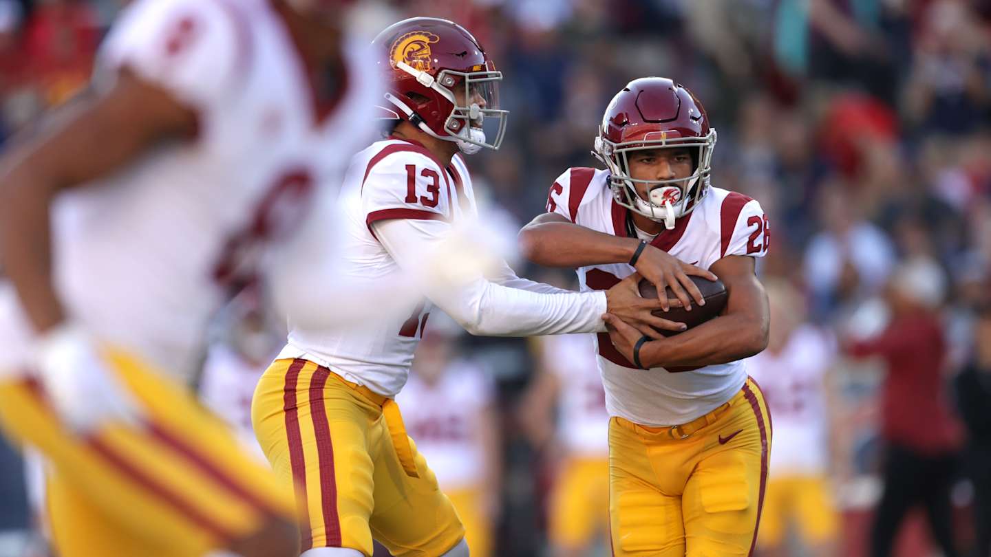 USC football beats Arizona 45-37: Live updates recap, highlights from ...
