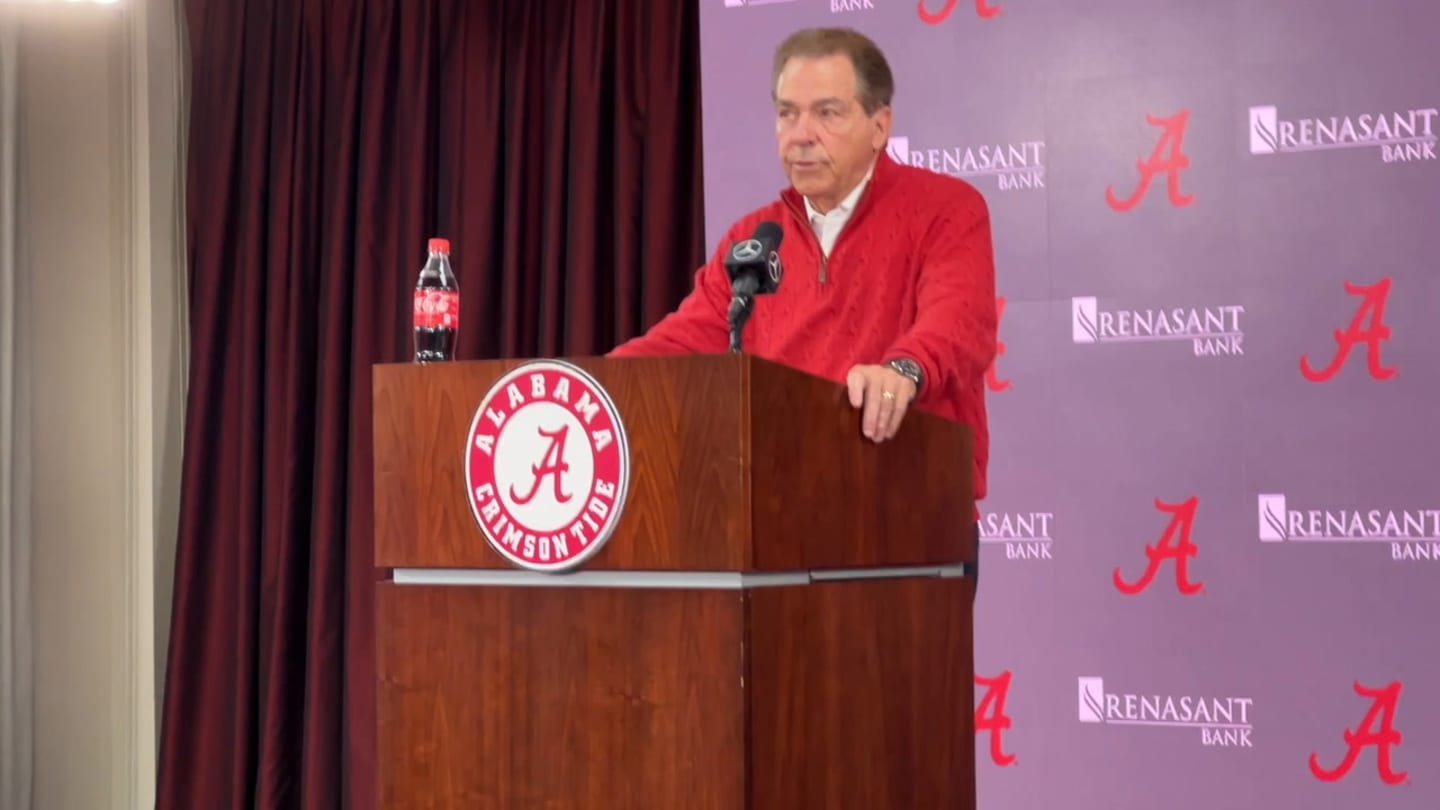 Everything Nick Saban Said During Final Iron Bowl Press Conference ...
