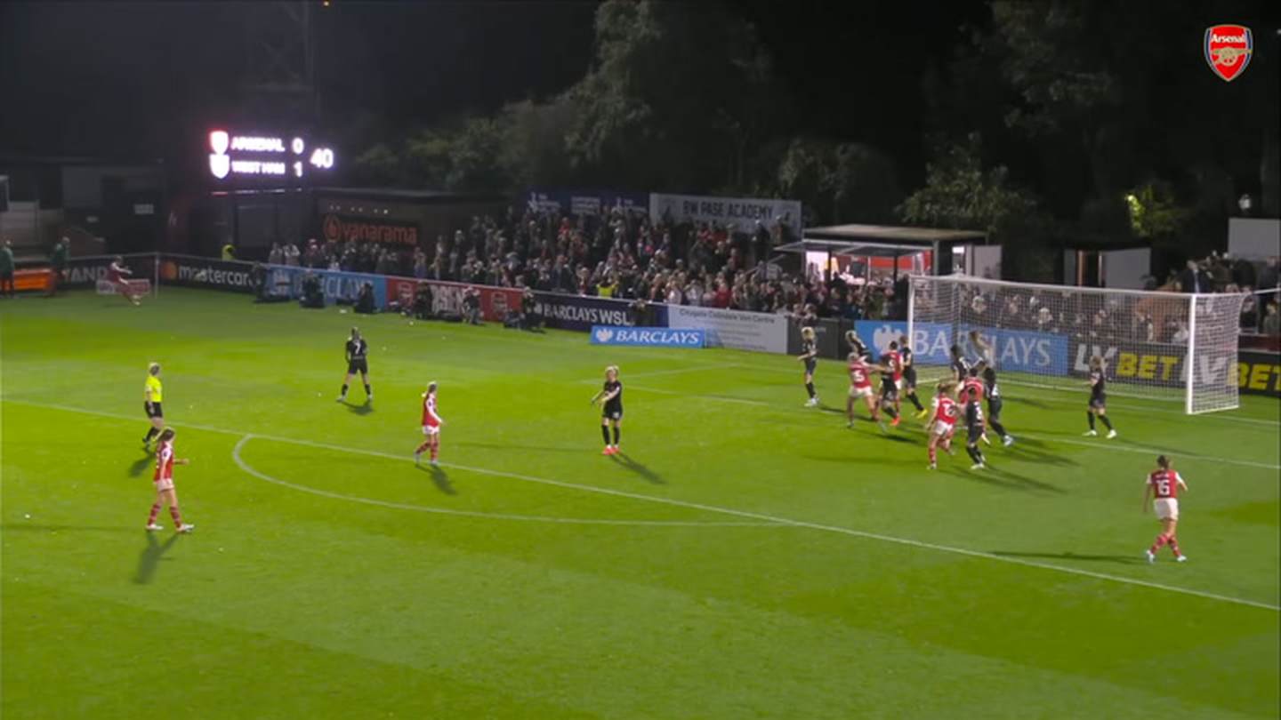 Nobbs helps Arsenal defeat West Ham for 13th straight WSL win - Soccer ...