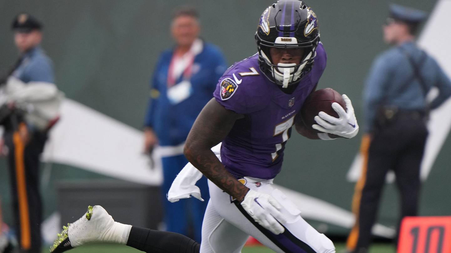 Ravens WR Rashod Bateman to Undergo Season-Ending Foot Surgery - Sports ...