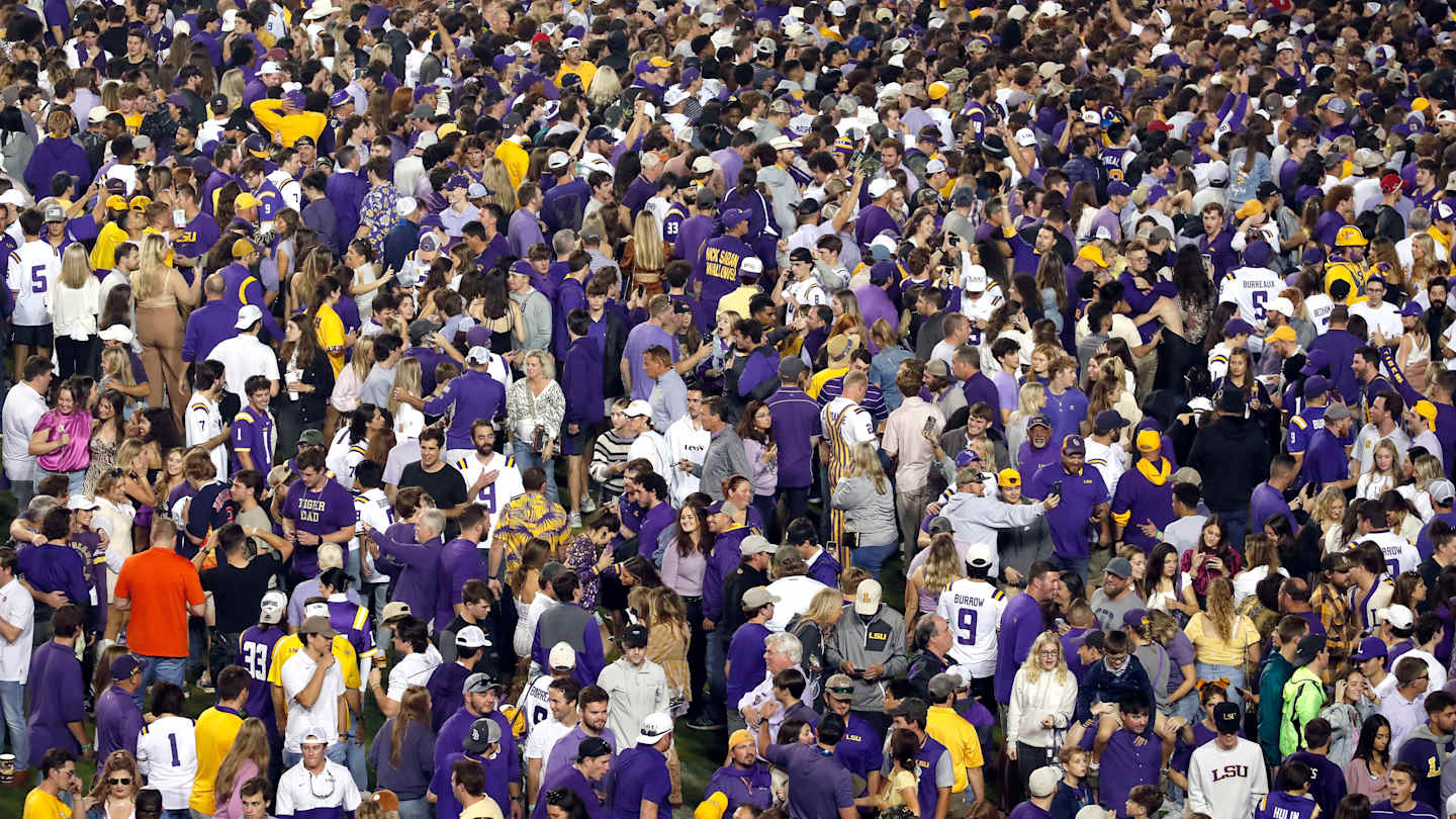 LSU Celebrations During Win Over Alabama Set off Seismograph - Sports ...