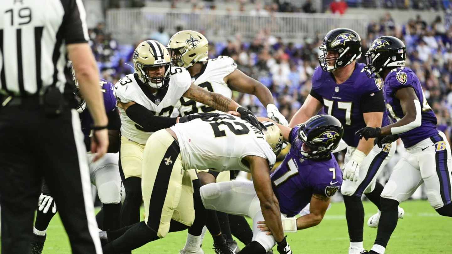 Saints Defense vs. Ravens Offense - Sports Illustrated New Orleans ...