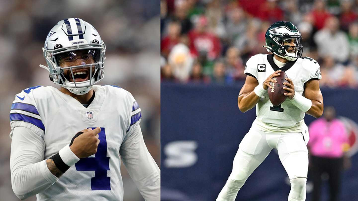 Dallas Cowboys' Dak Prescott Beating Philadelphia Eagles' Jalen Hurts as MVP Frontrunner ...