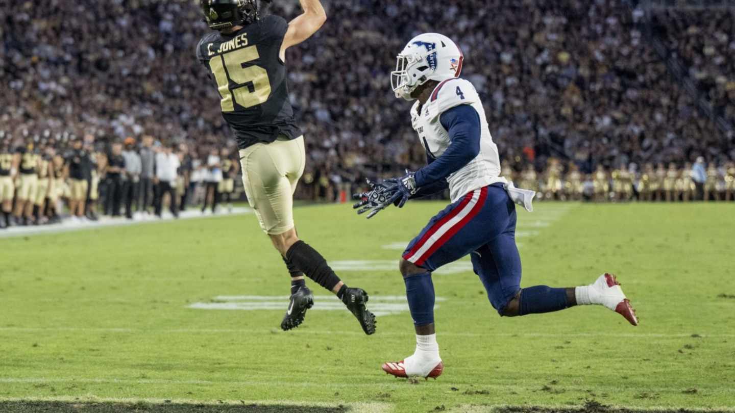 NFL Draft Profile: Charlie Jones, Wide Receiver, Purdue Boilermakers ...
