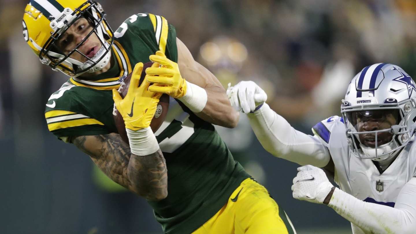 Watch: Packers WR Christian Watson’s Can’t-Miss Touchdown, Backflip ...