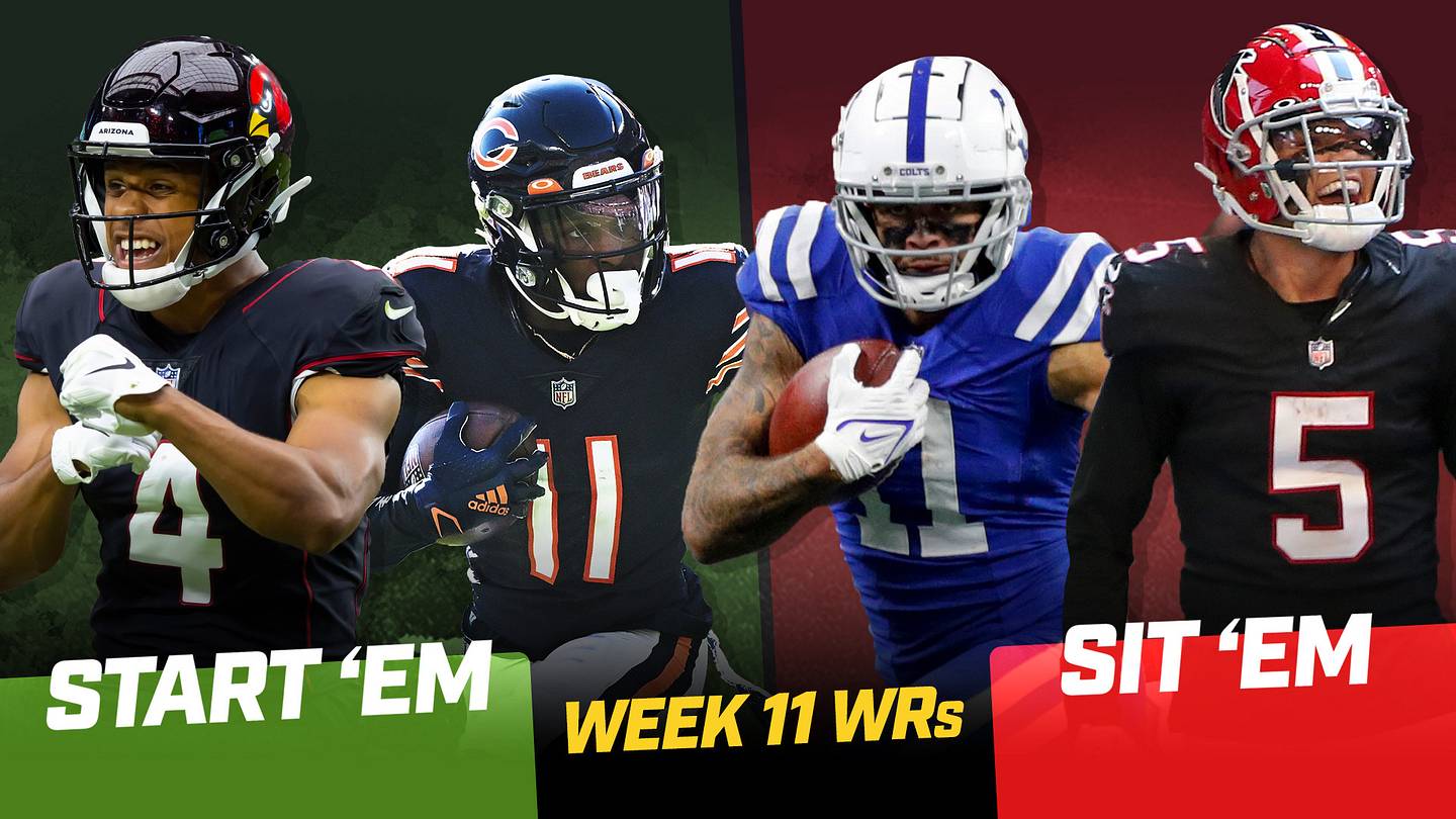 Start 'Em, Sit 'Em Wide Receivers Fantasy Football Week 11: Tee Higgins ...