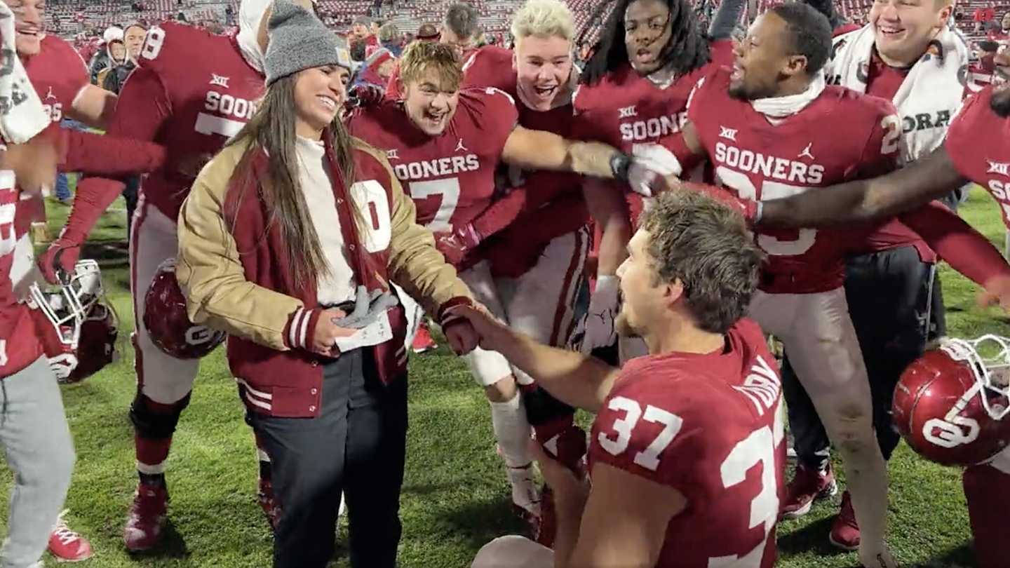 All-American Couple: Oklahoma P Michael Turk's Marriage Proposal to SS ...