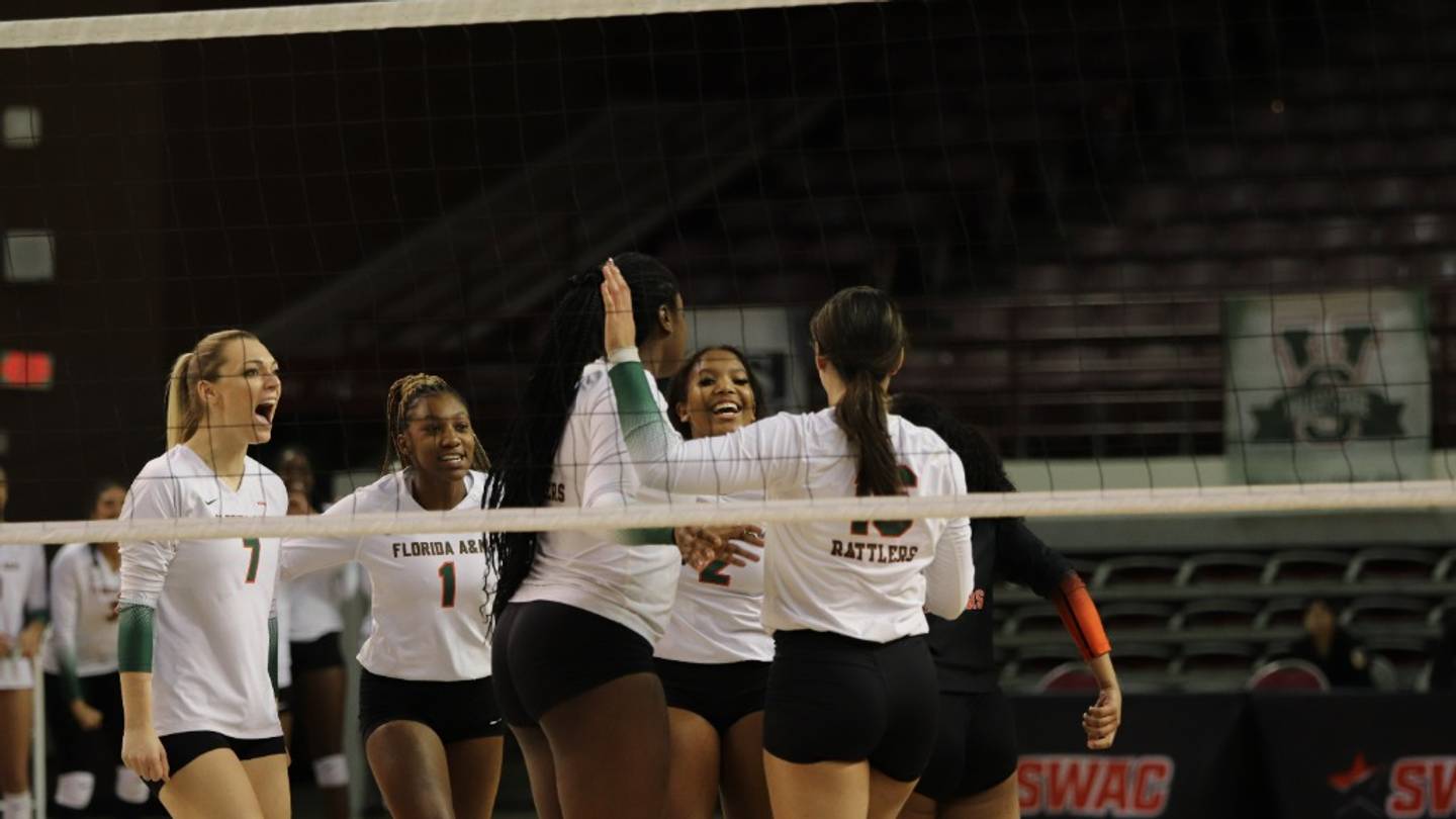Florida A&M Wins 2022 SWAC Women's Volleyball Tournament Championship ...