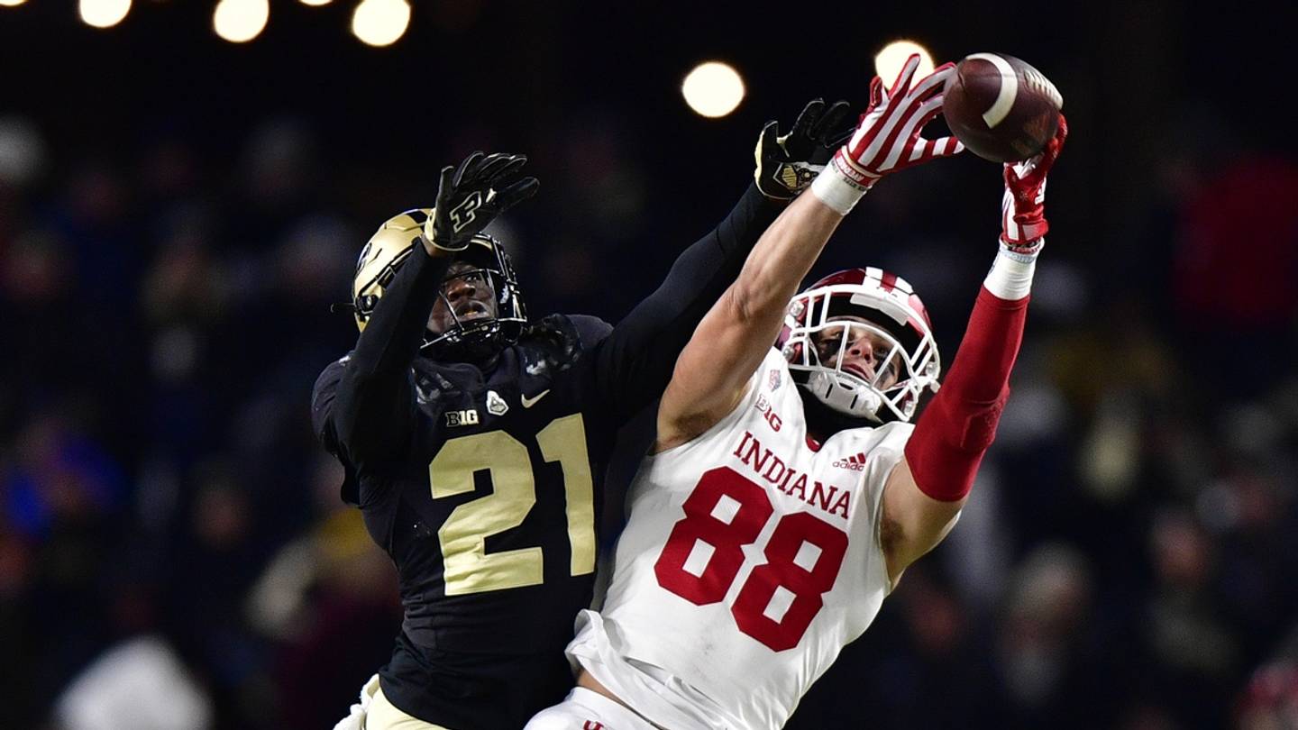 Former Indiana Tight End AJ Barner Commits to Michigan - Sports ...