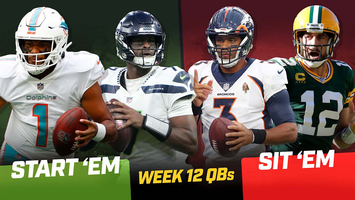 Start ‘Em, Sit ‘Em Quarterbacks Fantasy Football Week 12: Welcome Back, Lamar Jackson - Sports ...