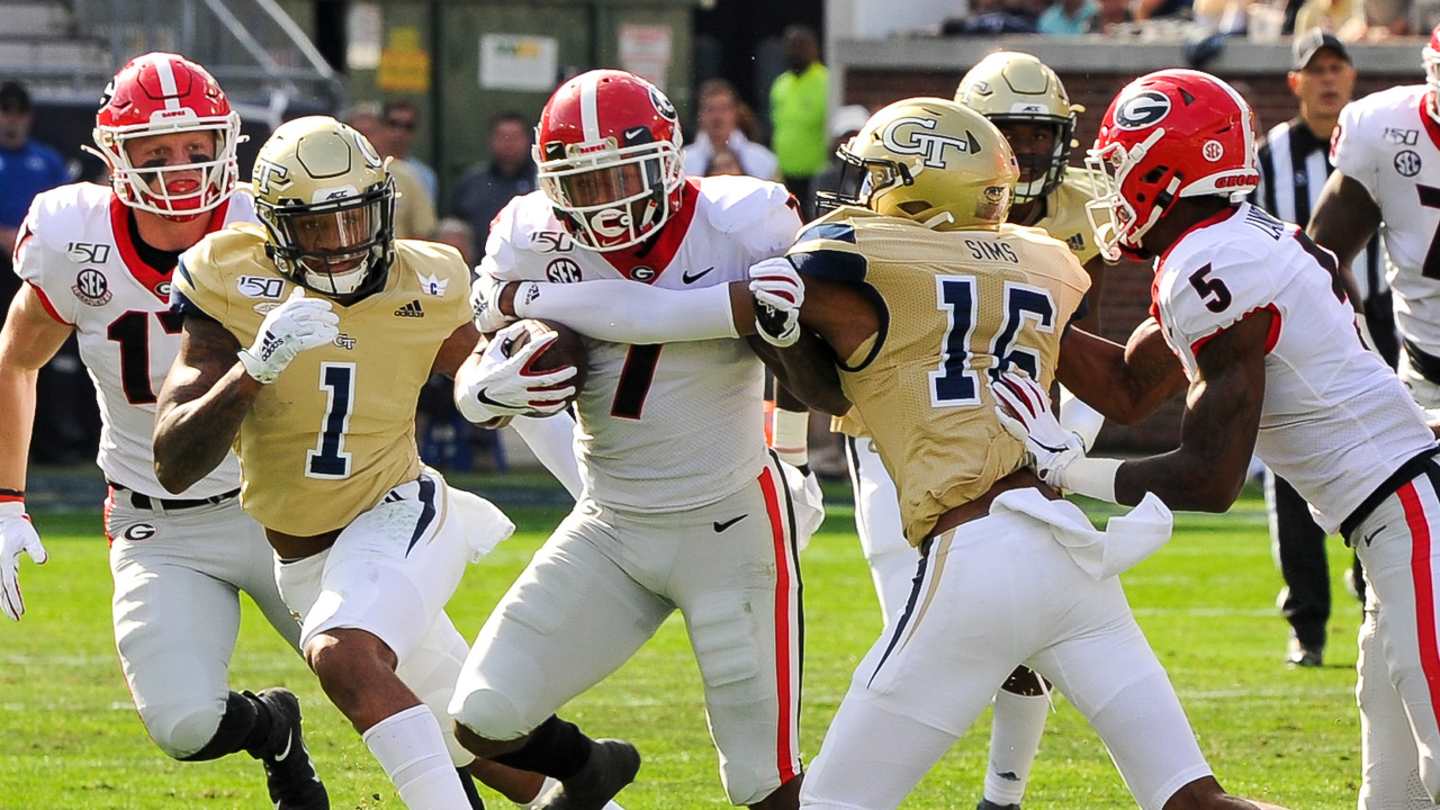 Georgia vs Georgia Tech Series History Trivia - Sports Illustrated ...