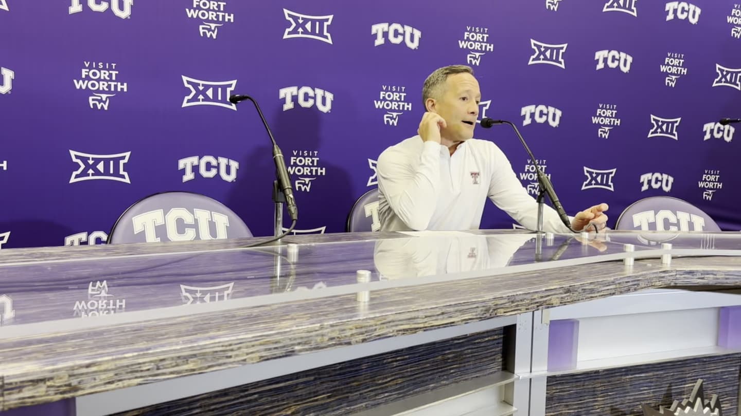 WATCH! Texas Tech Head Coach Grant McCasland Talks Loss At TCU - Sports ...