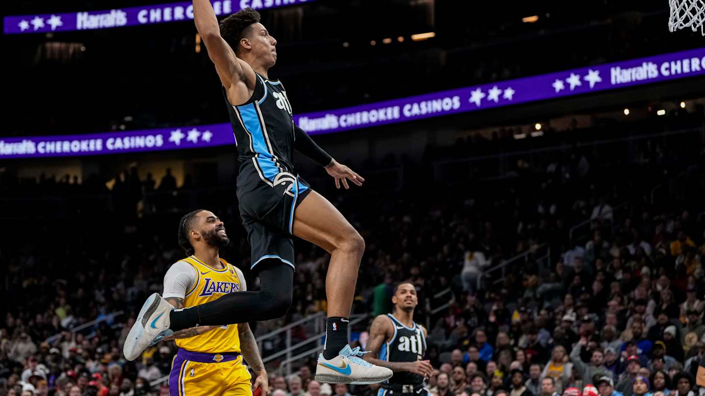 Jalen Johnson Would Be An Excellent Addition to the 2025 Dunk Contest ...