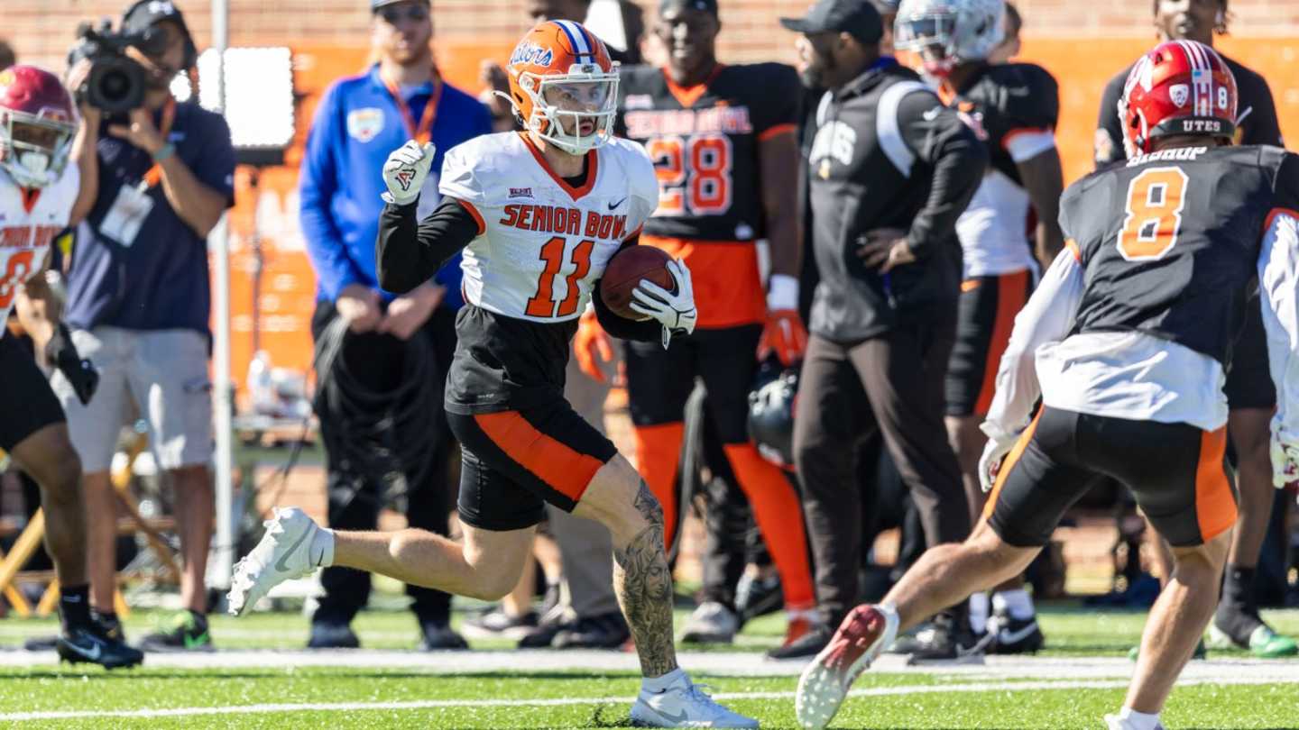 Florida Gators WR Ricky Pearsall Tops Second Round in PFF Mock Draft ...