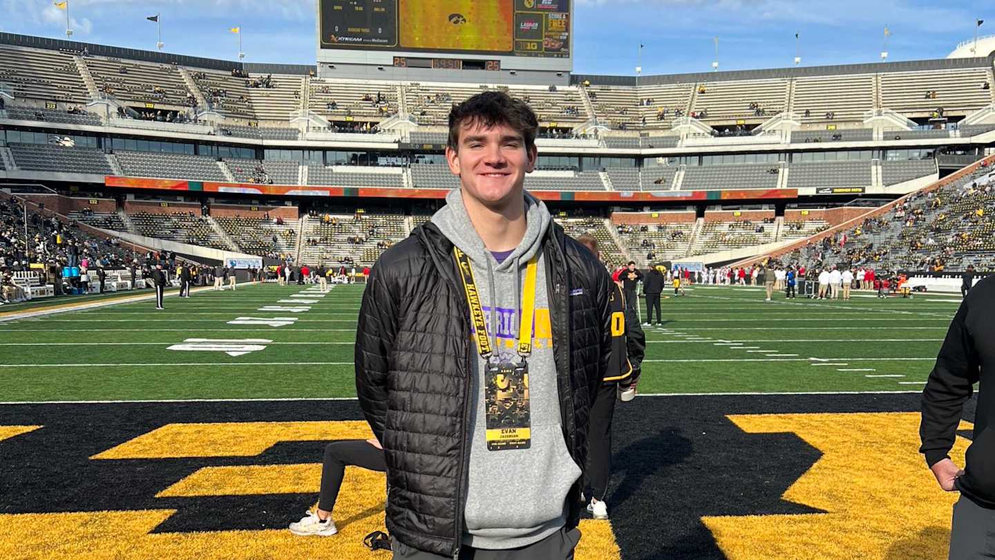 Evan Jacobson Checks Out Iowa Football Again - Sports Illustrated Iowa ...