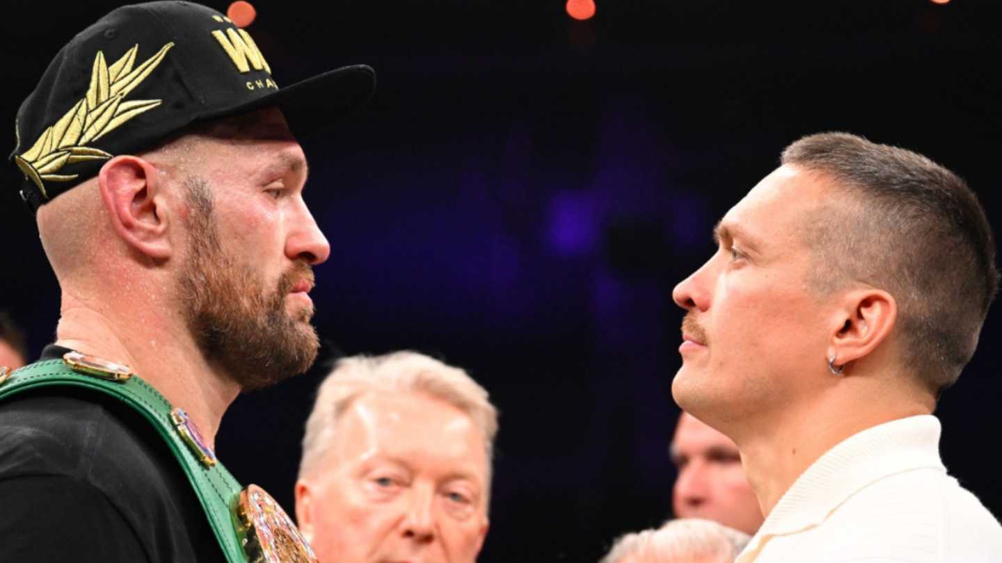 Photo: New 'Undisputed' Belt Revealed for Tyson Fury vs. Oleksandr Usyk ...