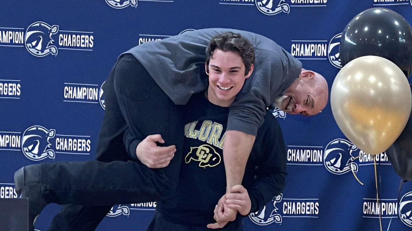 Colorado's Gage Goldberg had Signing Day surprise for WWE legend father ...