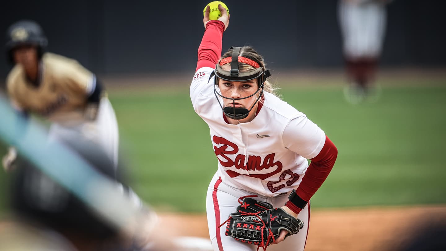 Freshman Pitcher Jocelyn Briski Leads Alabama Over Georgia Tech in ...