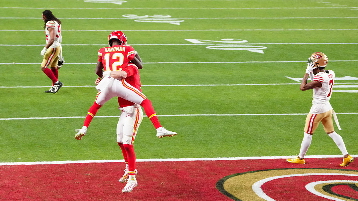 Mecole Hardman Says He ‘Blacked Out’ After Catching Super Bowl Winning ...