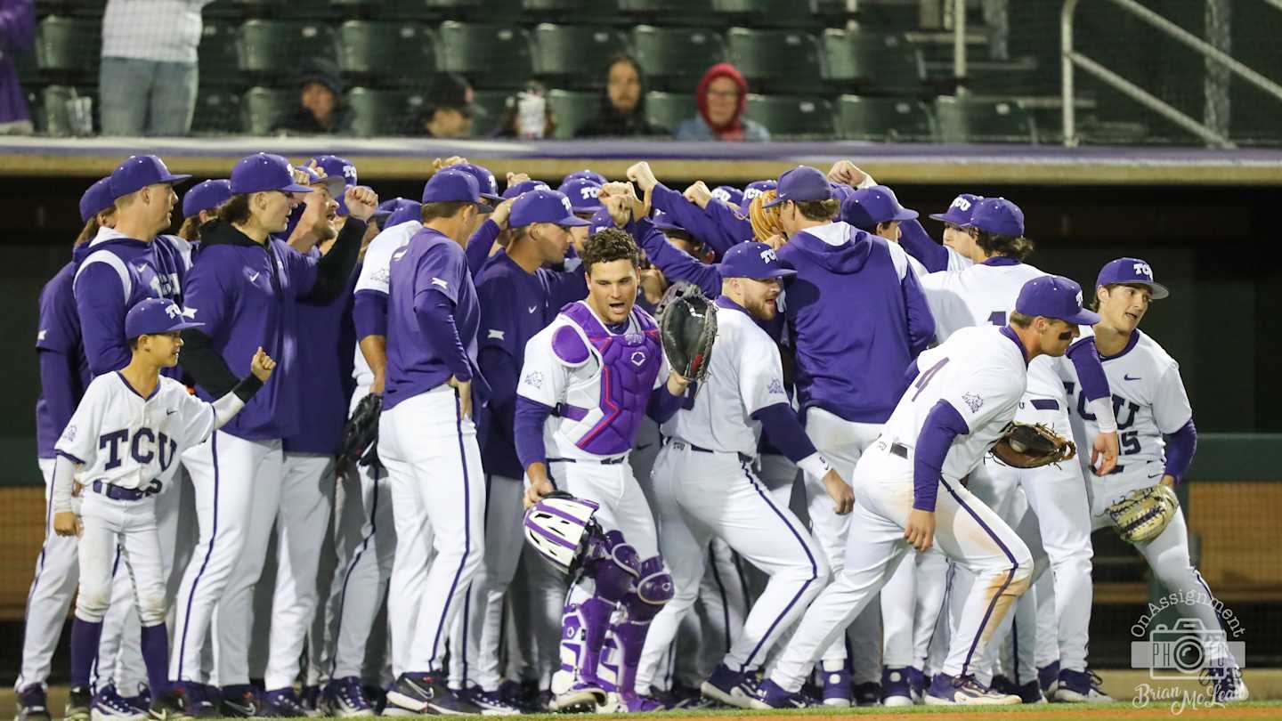 TCU Baseball: Opening Night in Photos - Sports Illustrated TCU Killer ...