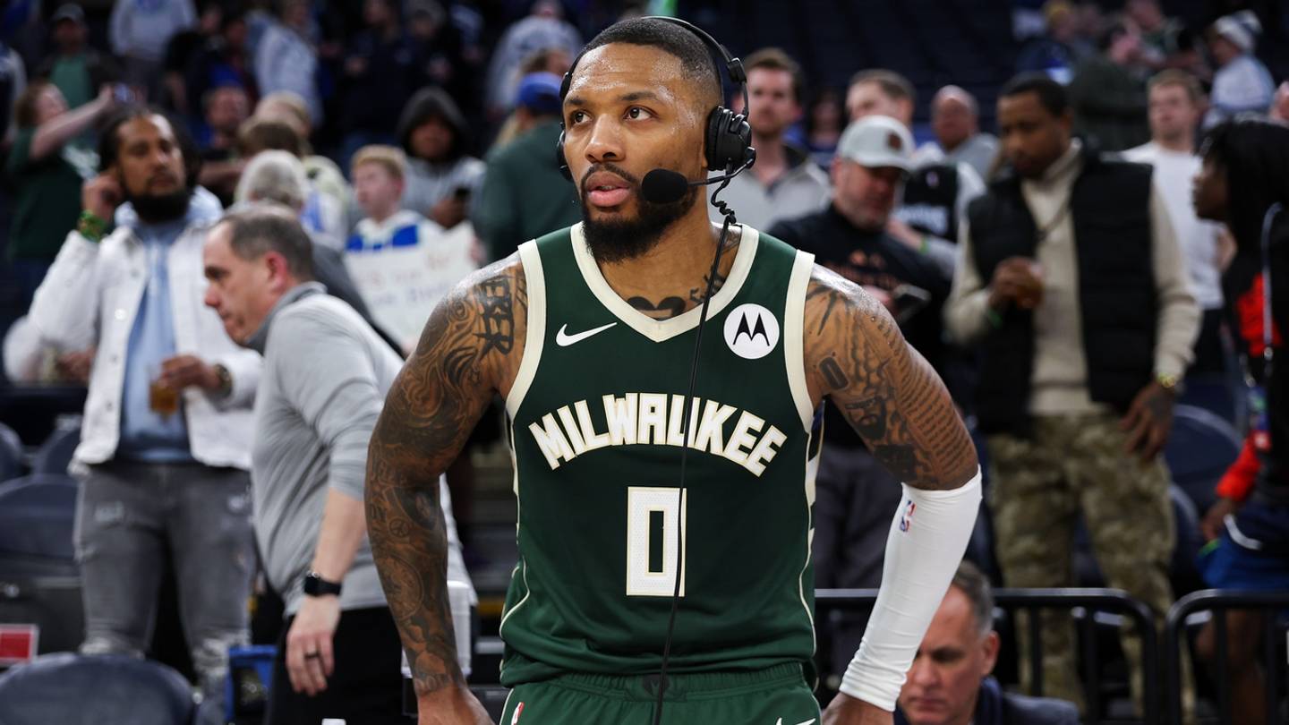 Damian Lillard delivers in Milwaukee's huge win vs. Minnesota - Sports ...