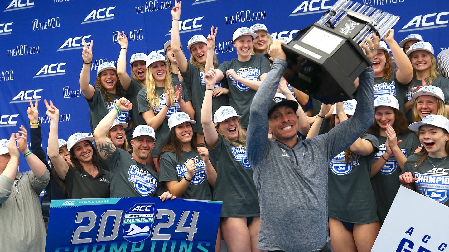 Virginia Wins Fifth-Consecutive ACC Women's Swim & Dive Championship ...