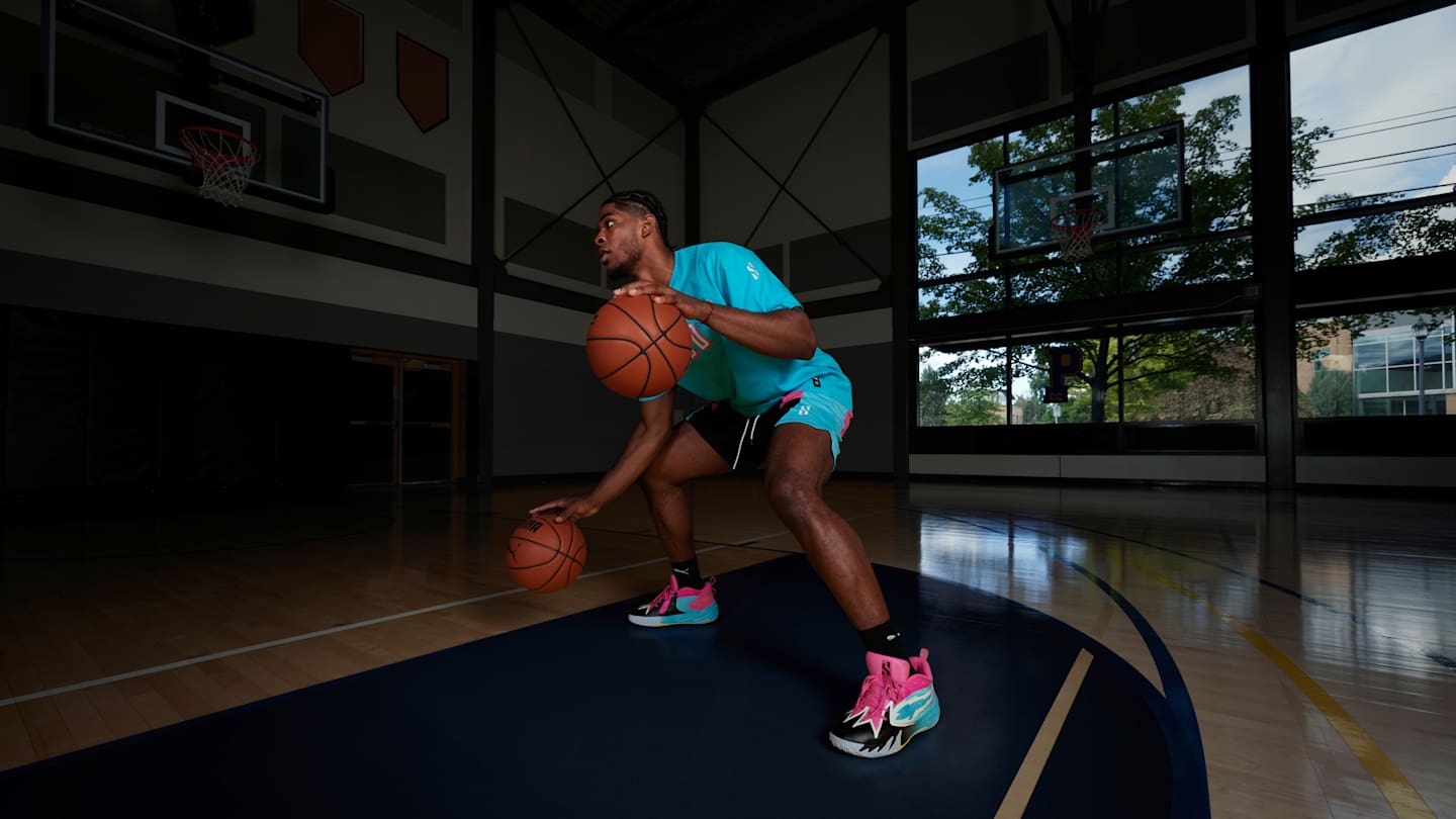 Scoot Henderson's PUMA Sneakers Get 'Northern Lights' Colorway - Sports ...