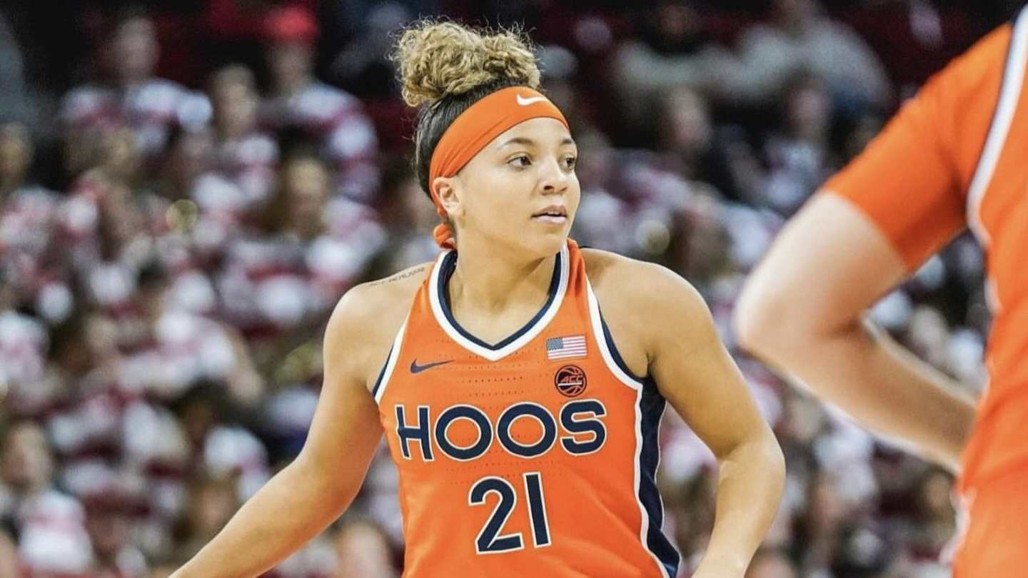 Virginia's Kymora Johnson Earns Second ACC Rookie of the Week Award ...