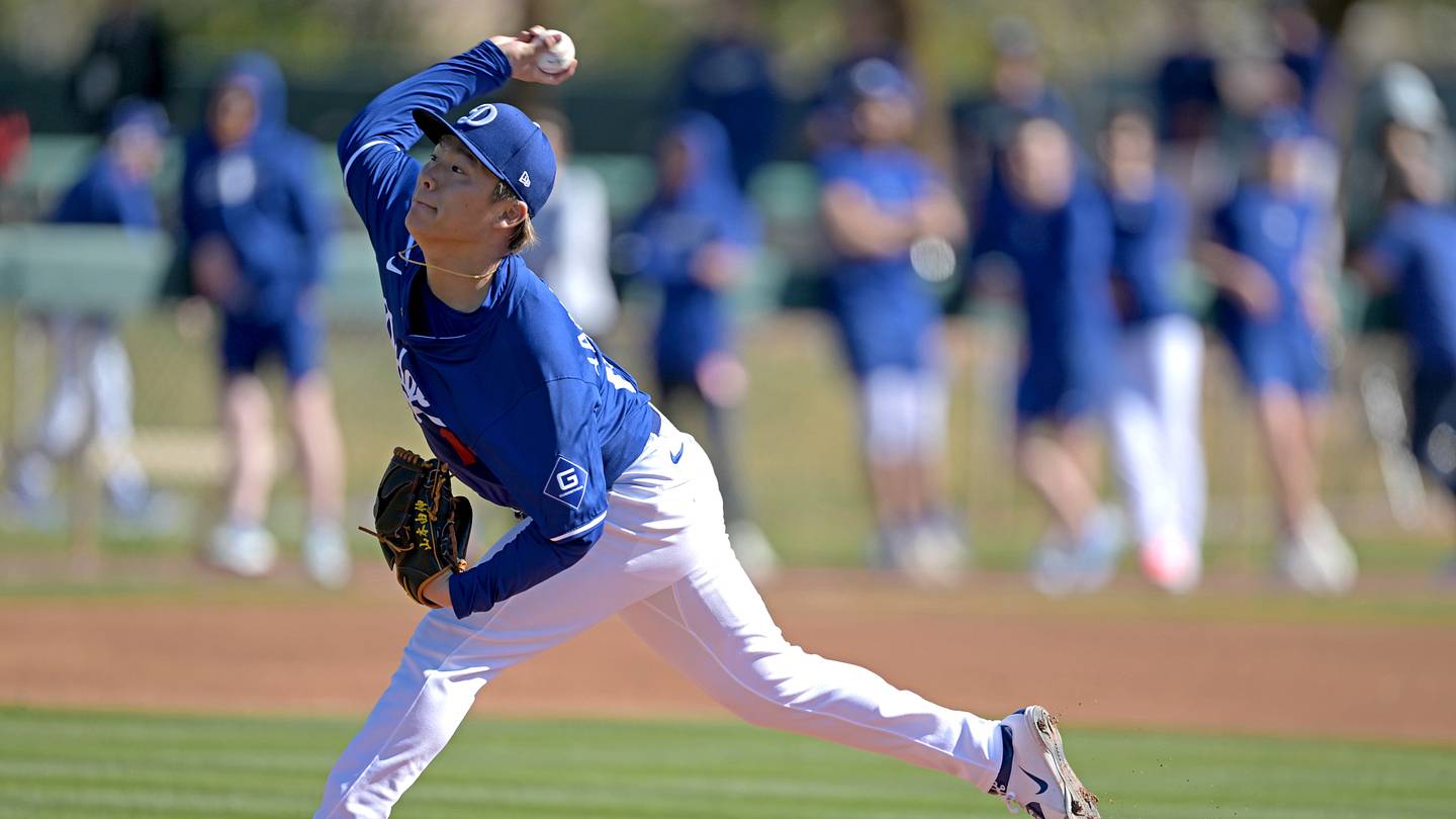 New Los Angeles Dodgers' Pitcher Yoshinobu Yamamoto Left Fans in Awe ...