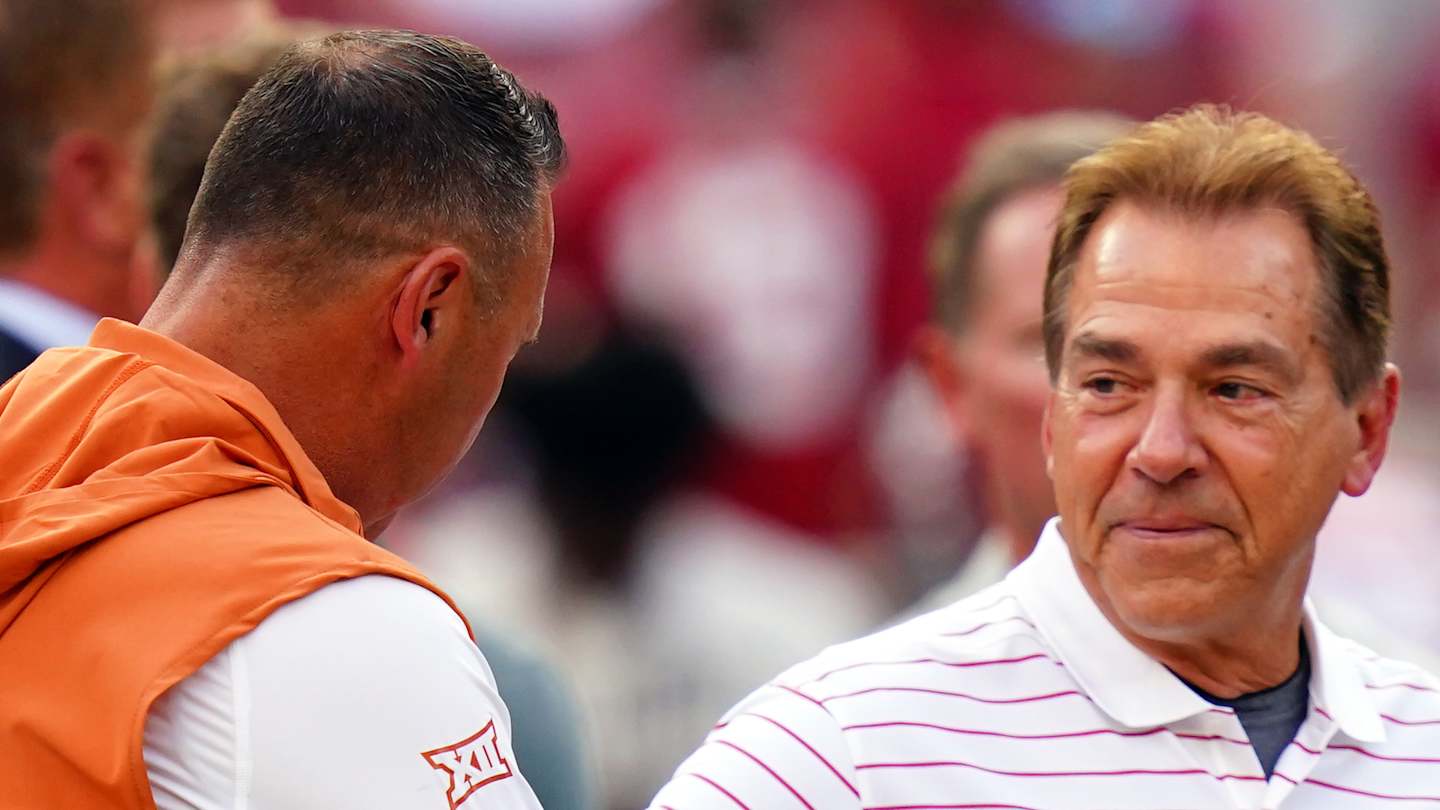 Texas Longhorns Coach Steve Sarkisian Talks Alabama Crimson Tide ...