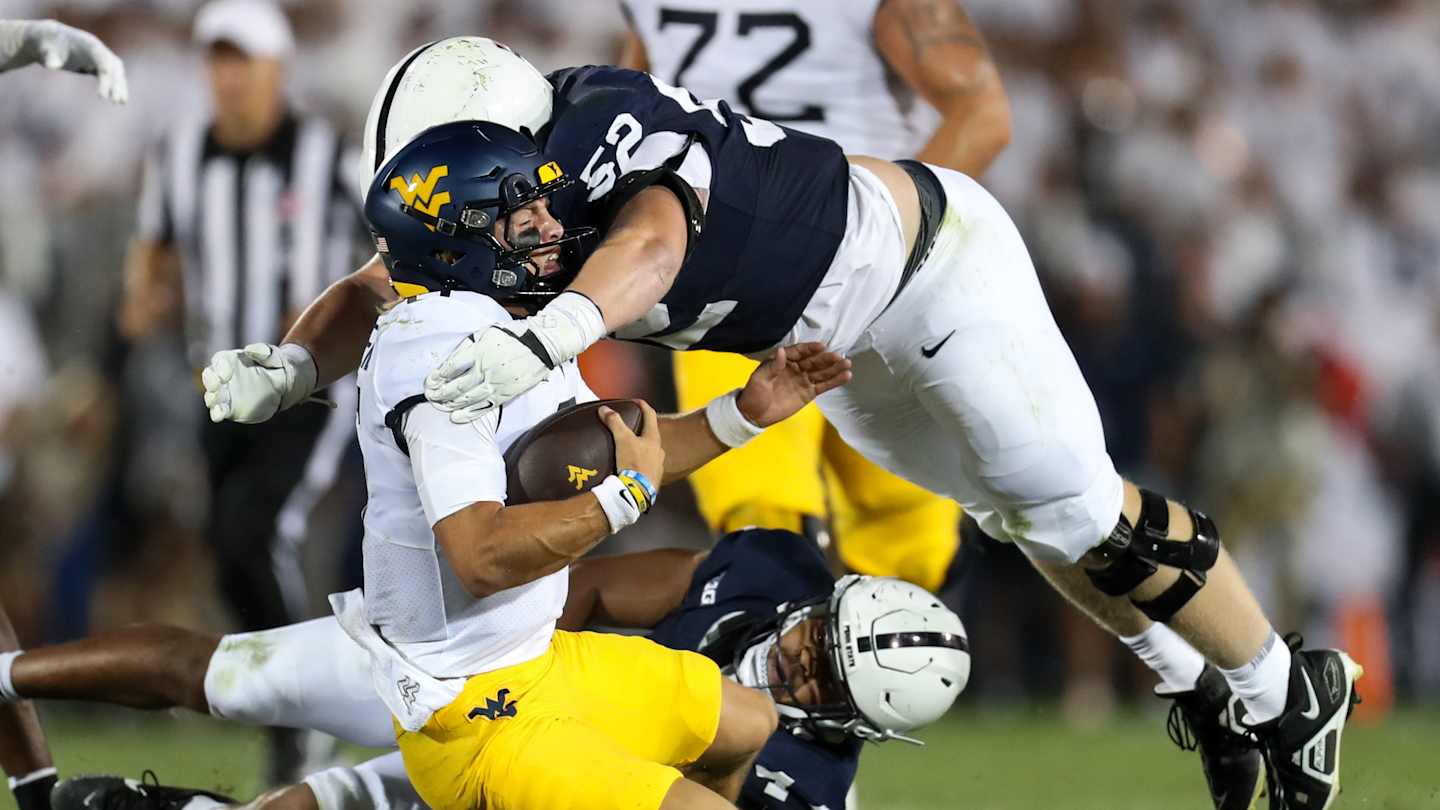 Penn State Football: Penn State Defensive Lineman Jordan van den Berg ...