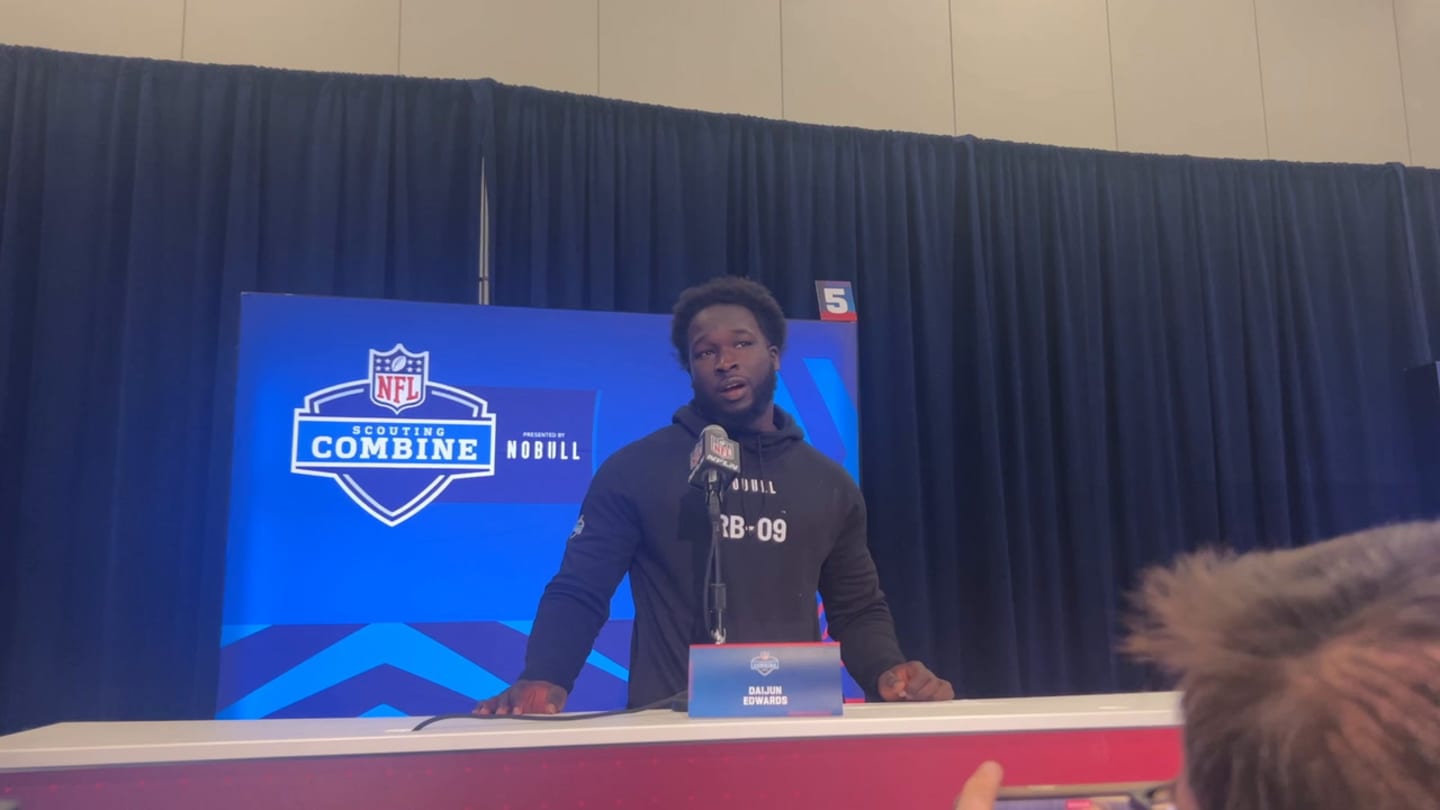 Georgia Football Running Back Daijun Edwards Talks Journey at Georgia ...