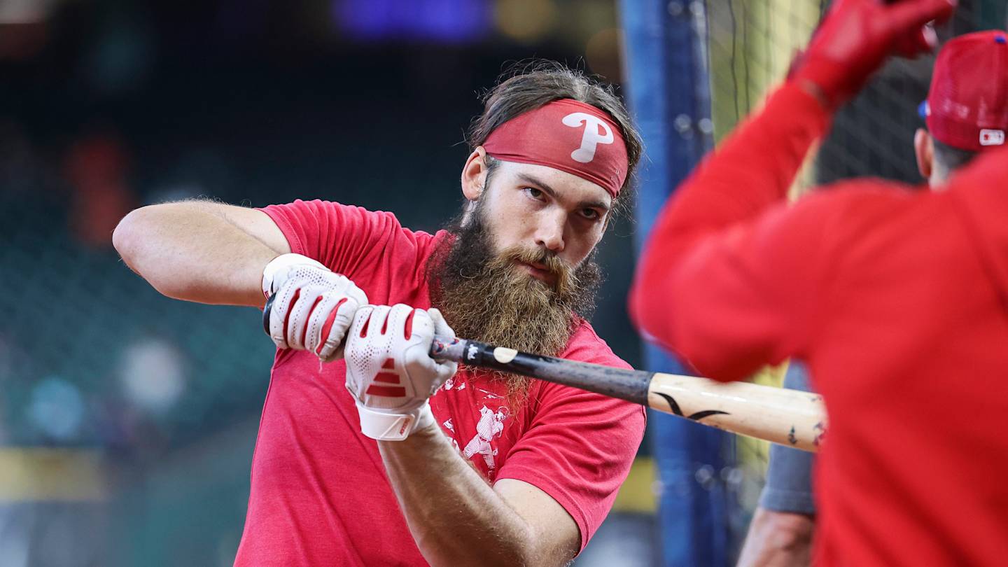Philadelphia Phillies' Brandon Marsh Returns to Batting Practice as ...