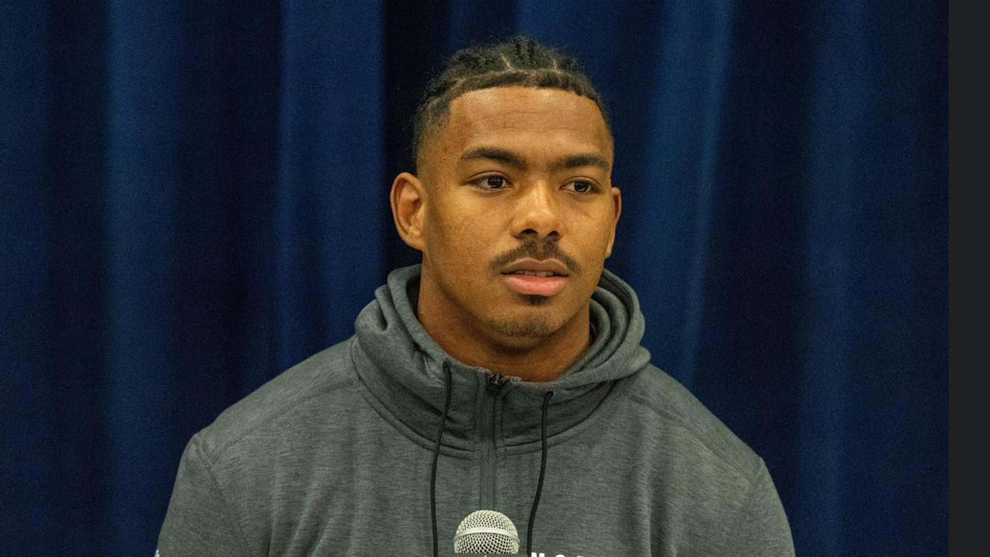 Cal's Patrick McMorris Participates in Vertical, Broad Jump, Bench ...