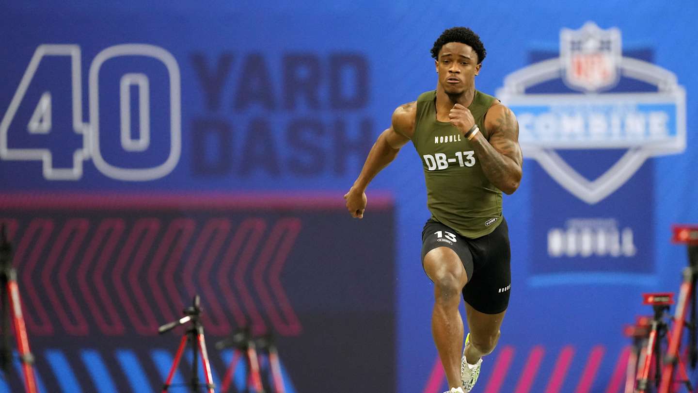 2024 NFL Scouting Combine Results: South Dakota DB Myles Harden ...