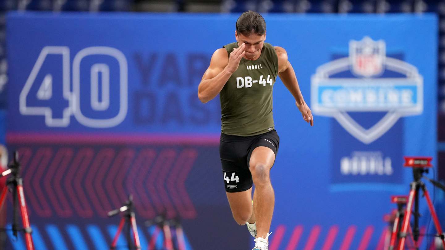 Cole Bishop Just Ran a Blistering Fast 40-Yard Dash at the NFL Combine ...