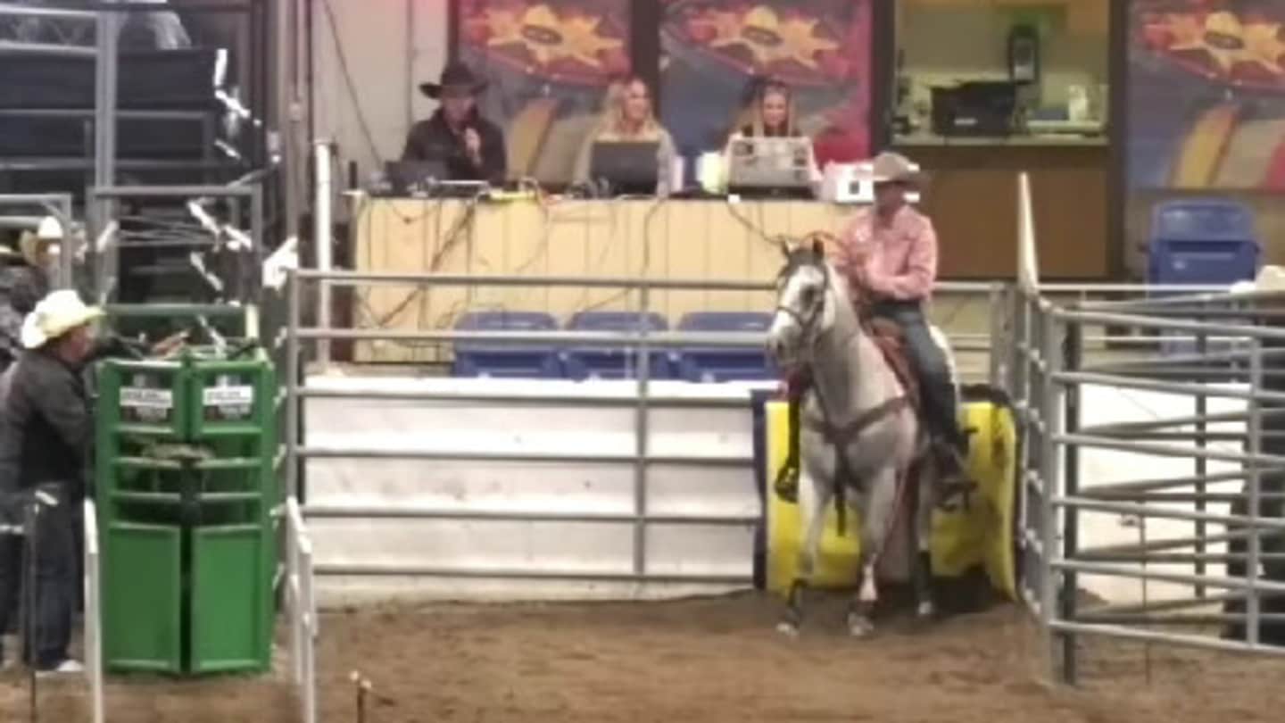 Tate Kirchenschlager and A Painted Sunshine Win Futurity Heading at ...