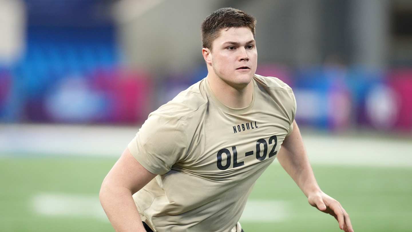 WATCH: Notre Dame Offensive Tackle Joe Alt Shows Off Impressive Speed ...