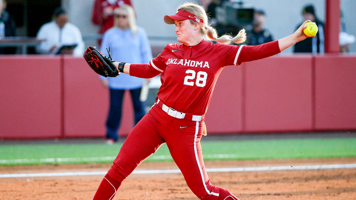 OU Softball: Kelly Maxwell Tosses Oklahoma's First No-Hitter of 2024 ...