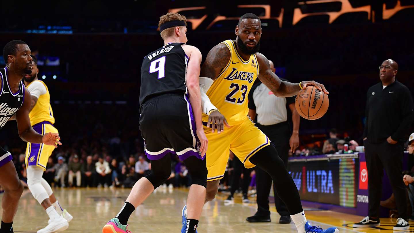 Lakers Highlights: Anthony Davis, LeBron James Struggle as LA Falls to ...