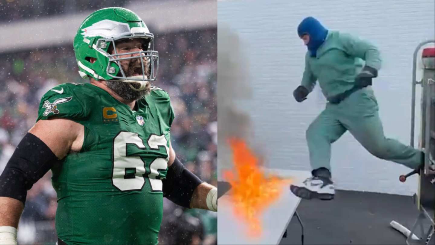 Retired NFL Legend Jason Kelce Pulls Off Insane WWE Stunt, Is ...